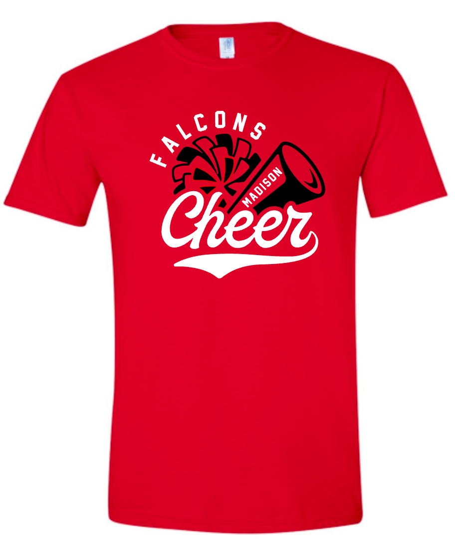 ADULT Falcons Cheer- Short/Long Sleeves – Shop The Pink Penny LLC